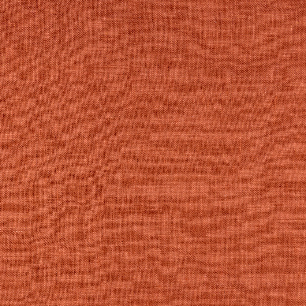 Fabric IL019 100% Linen fabric RUST FS Signature Finish