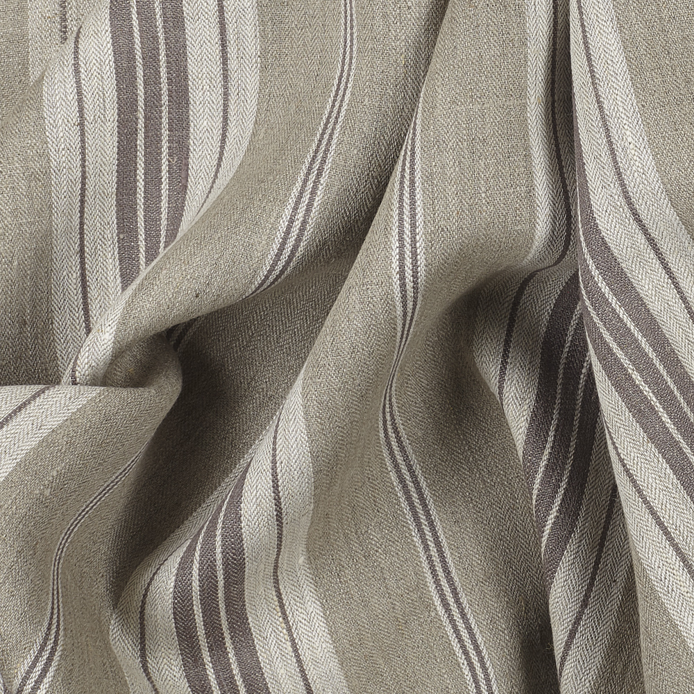 Fabric IL087 100% Linen fabric MLT-5 - NORMANDY FS Premier Finish